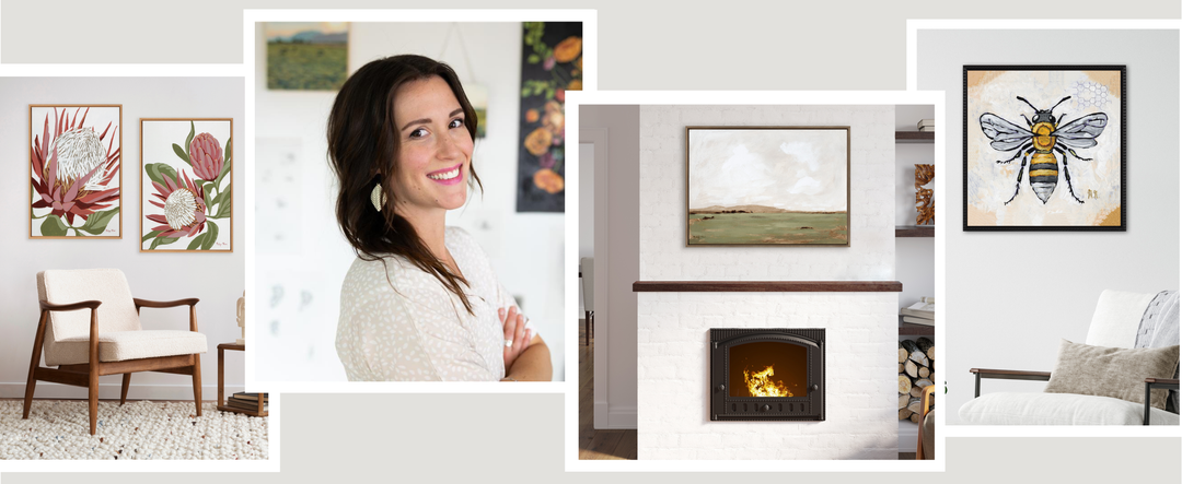 Mackenzie Nelson Wall Art | Soft Landscape Art for Wall Decor ...