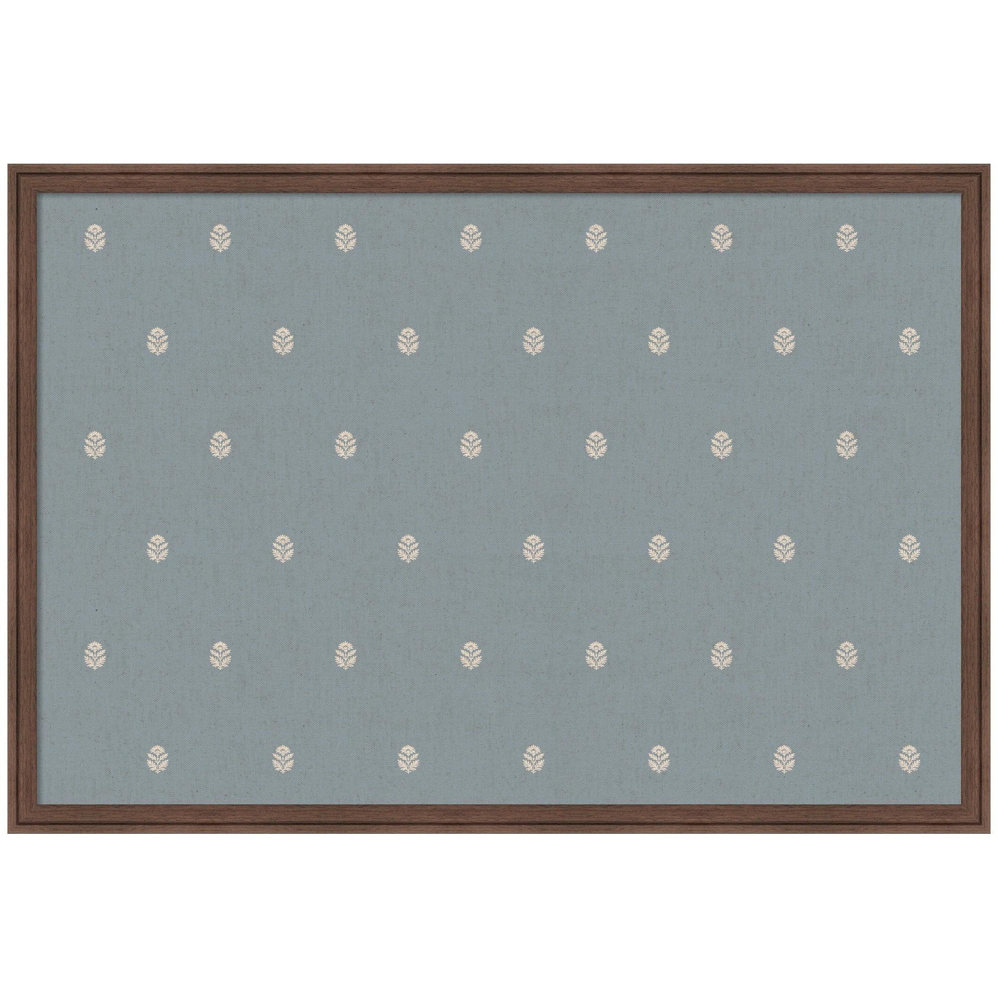 Pinboard Blue Botanical Block Print – kateandlaurel