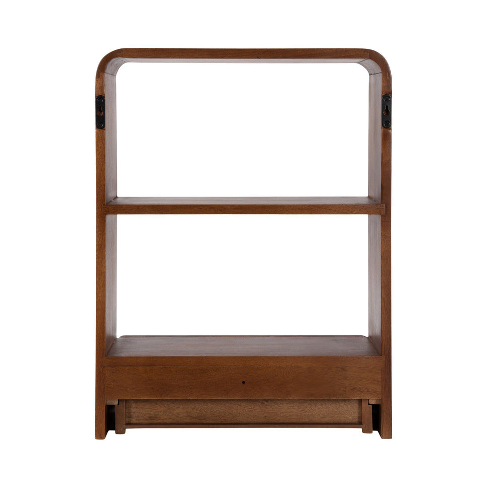 Kato Wall Shelf with Drawer – kateandlaurel