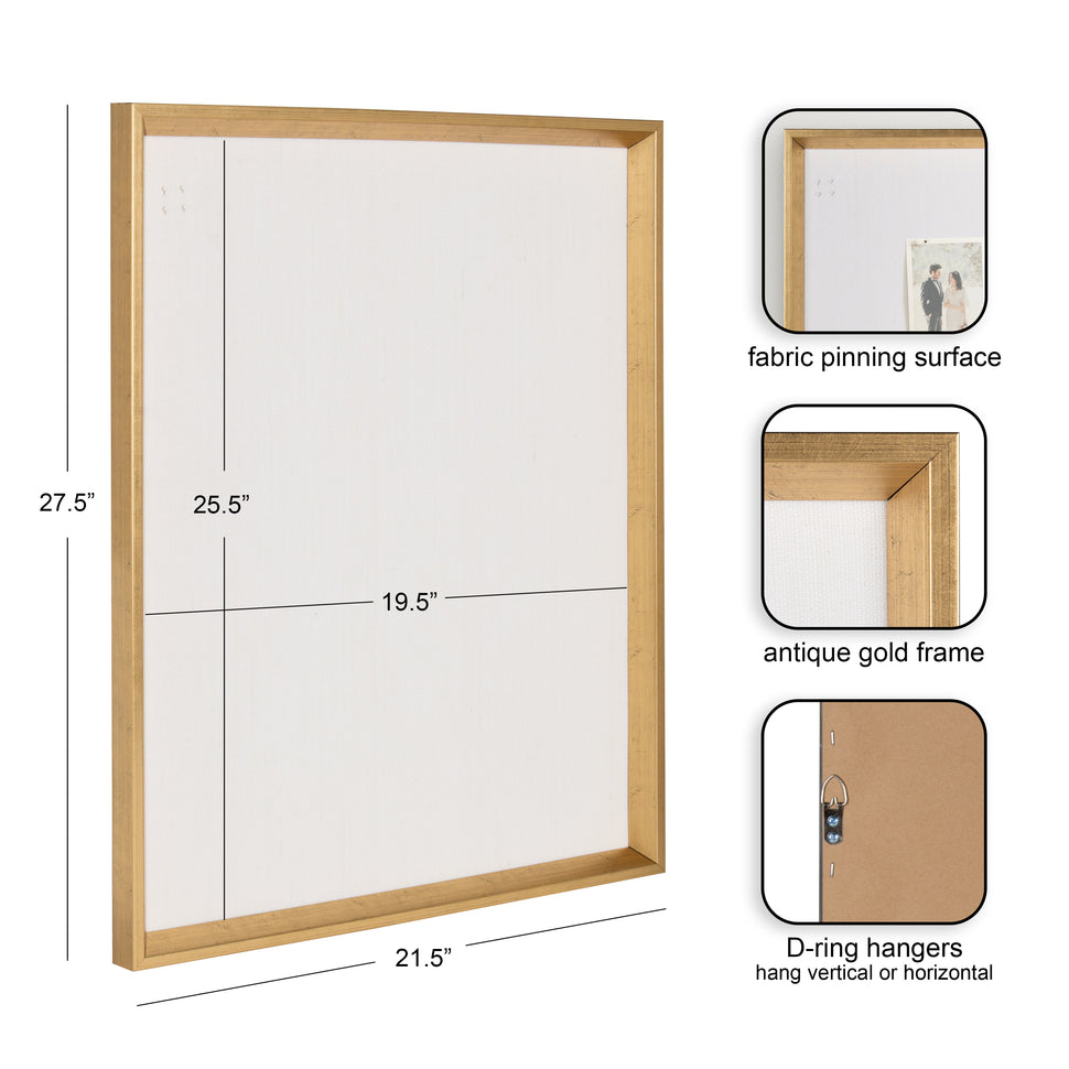 Calter Framed Linen Fabric Pinboard – kateandlaurel